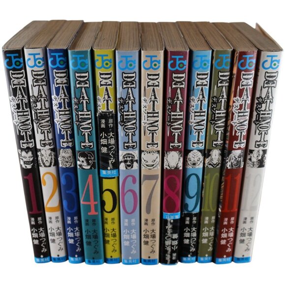 Jump Comics Shueisha | Accents | Death Note Vol To 12 Complete Japanese ...